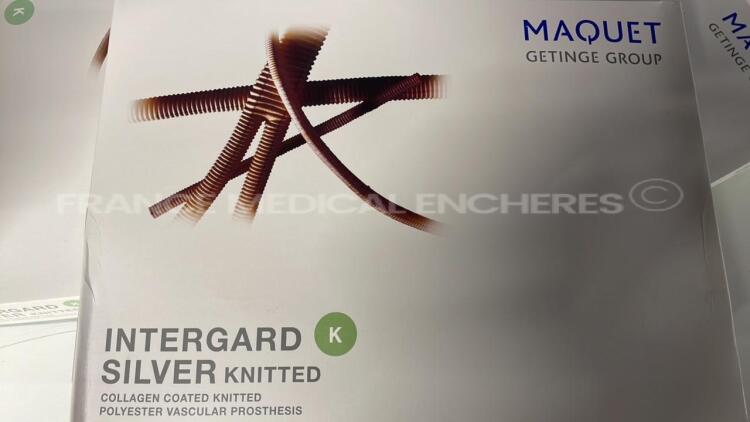 Lot of 7 Maquet Vascular Grafts Intergard - Straight 12mm x 20cm and 2 ...