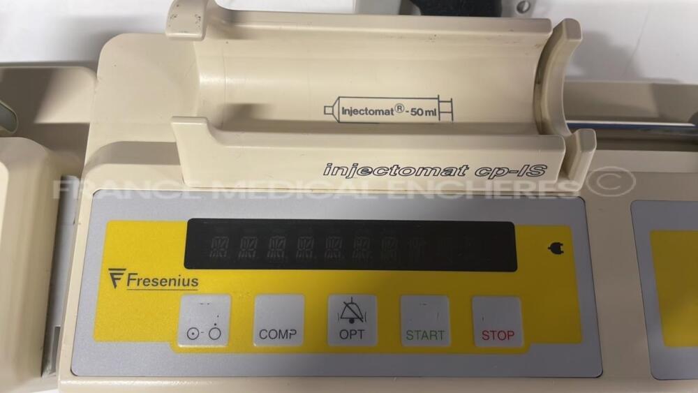 Lot of 8 Fresenius Syringe pumps Injectomat cp-IS (All power up) - 2