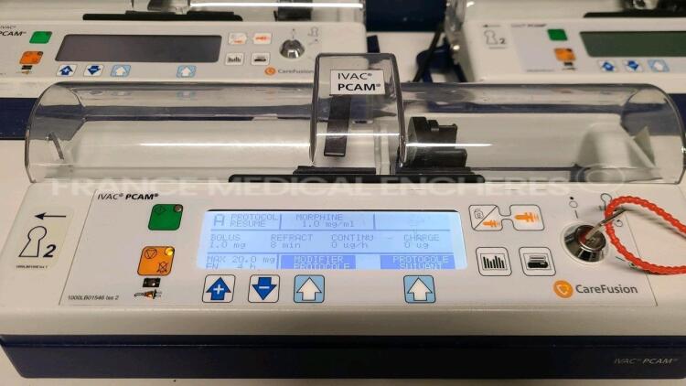 Lot of 3 Syringe Pumps Carefusion Ivac PCAM YOM 2009/2009/2011 - only ...