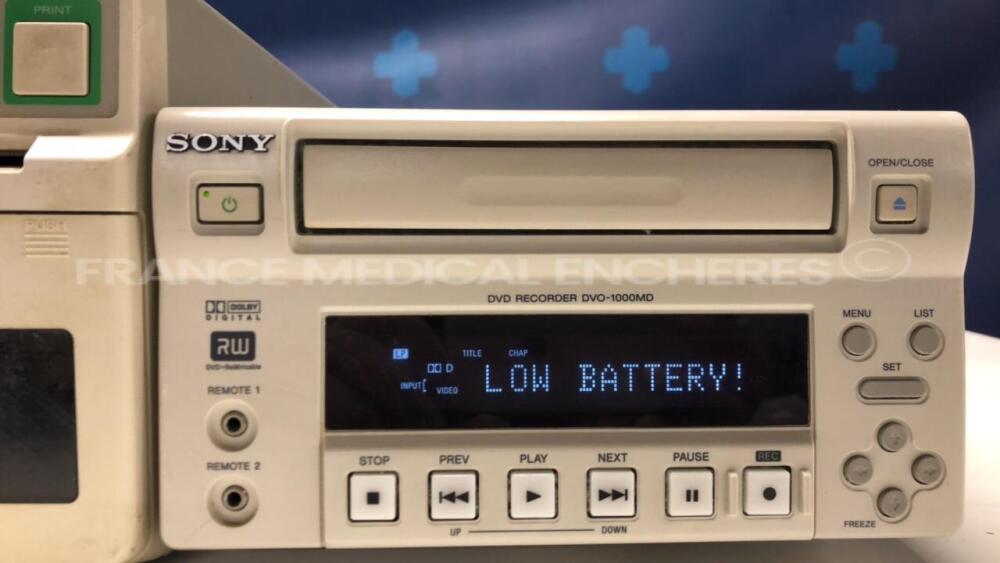 Lot of 3 Sony Units including 1 x Video Graphic Printer UP-850 and 2 x ...