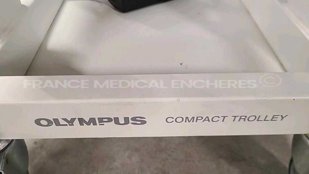 Olympus Stack Compact Trolley including 1 x Olympus Xenon Light Source ...
