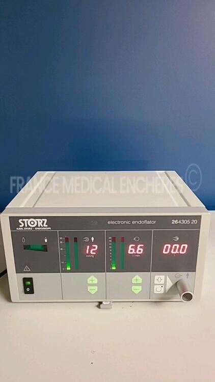 Storz Insufflator Electronic Endoflator 264345 20 (Powers up) *10288B*