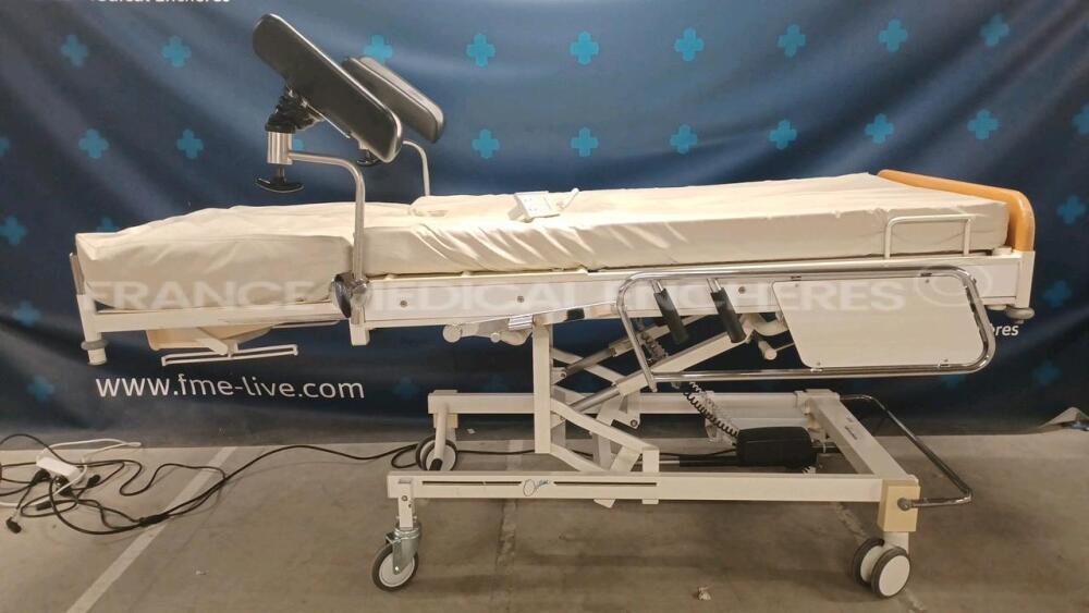 Merivaara Birthing Bed Optima w/ Remote Control (Powers up) - 6