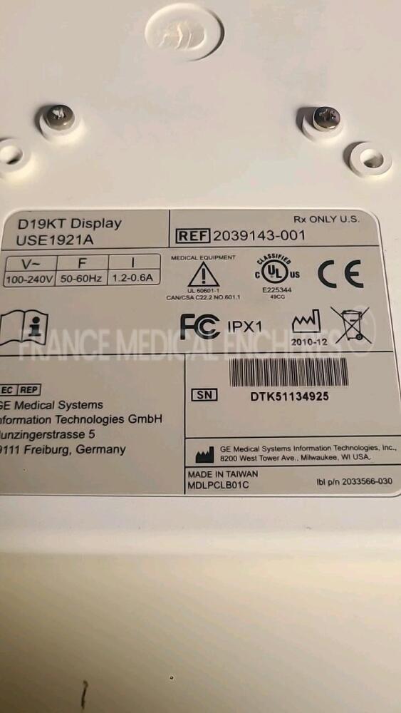 Lot of 1 x GE C1 CPU for Carescape Monitor B850 YOM 2010 and 1 x GE ...