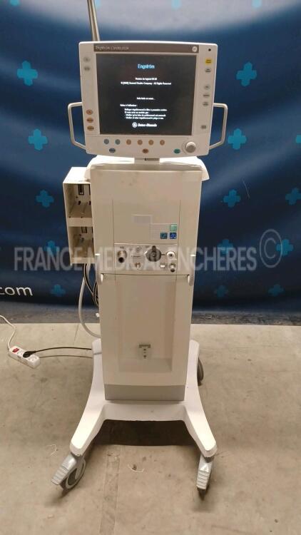 Datex Ohmeda Ventilator Engstrom Carestation - S/W 5.05 - Count 92758h ...