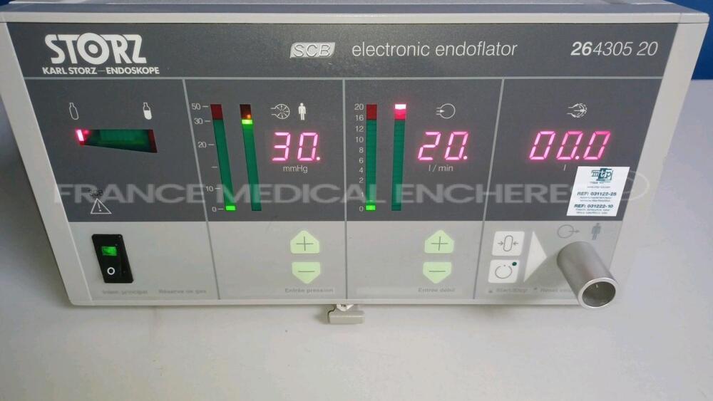 Karl Storz SCB Electronic Endoflator 264305 20 (Powers up) *AE10851-B* - 4