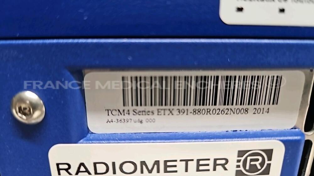 Lot of 2 x Radiometer Transcutaneous Monitors TCM4 (Both power up ...